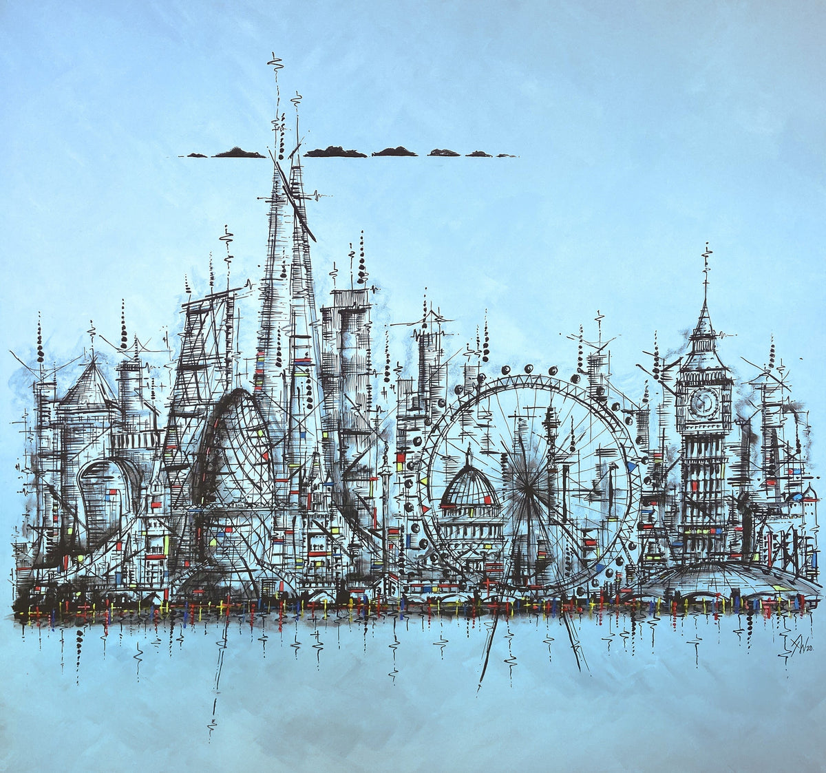 Landmarks of London – Art by Stephen Watkins