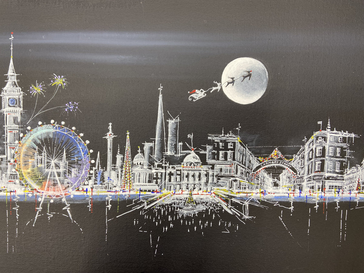 Christmas in London – Art by Stephen Watkins